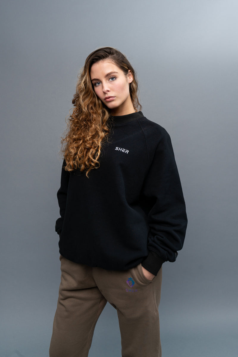 Black sweatshirt – SHER FC